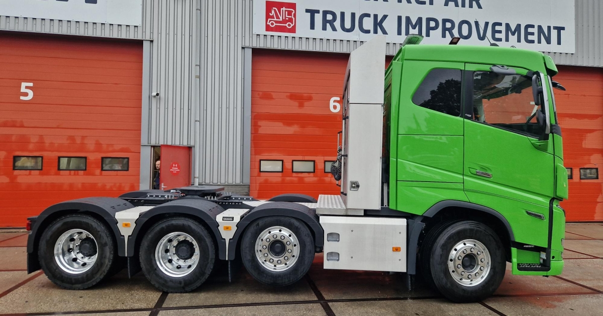 Voorbij Funderingstechniek B.V. Amsterdam Volvo FH - Project - Ematri